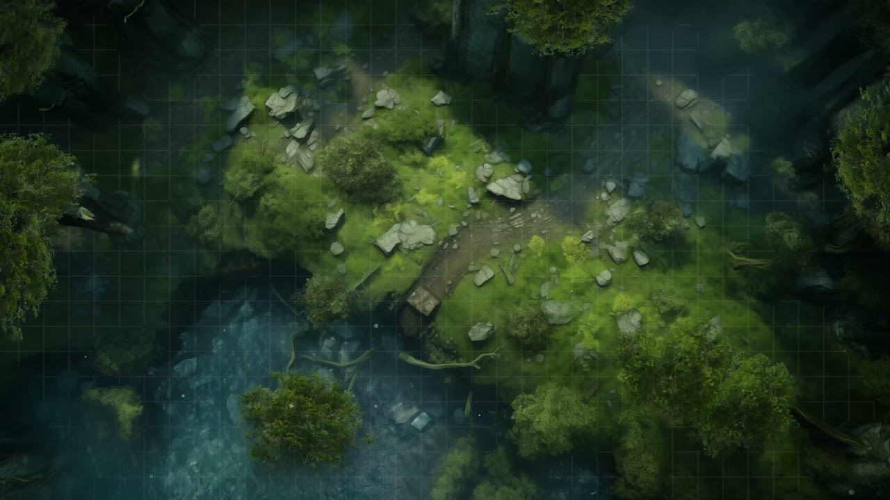 D&D | Fey Forest Part 1 | Animated Battle Maps
