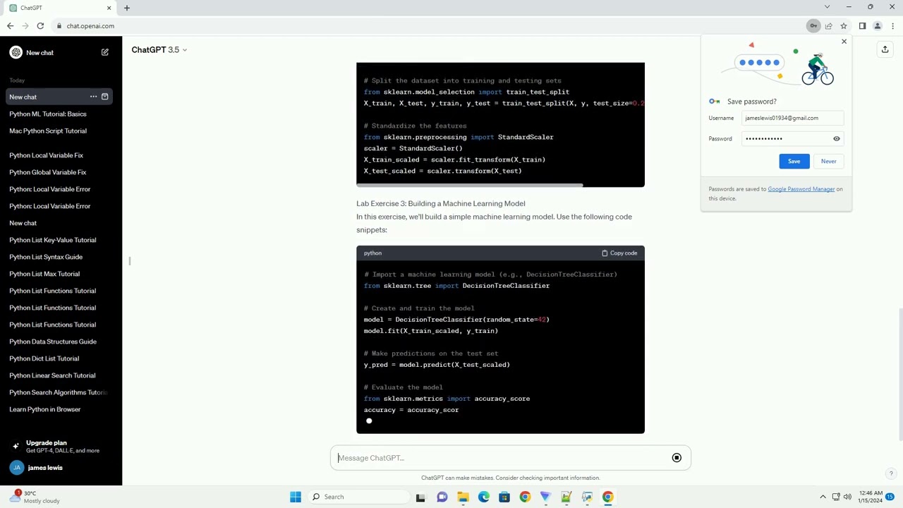 machine learning lab manual in python pdf