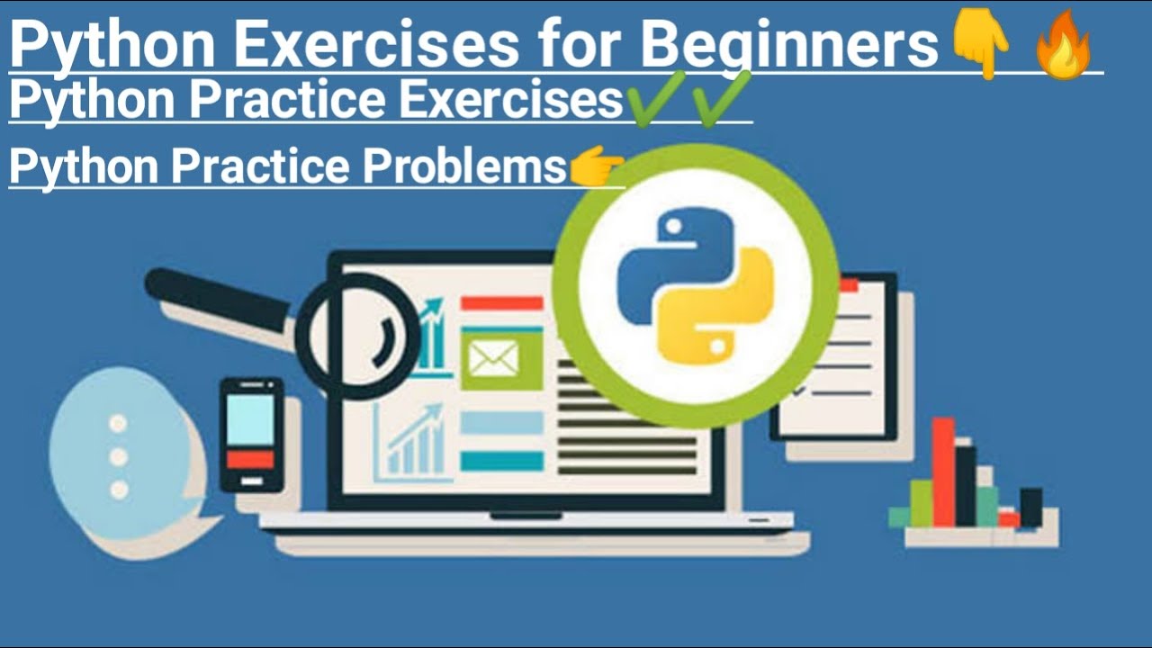 Python exercises for beginners | Python practice exercises | Python exercises part #01 | TECHISH