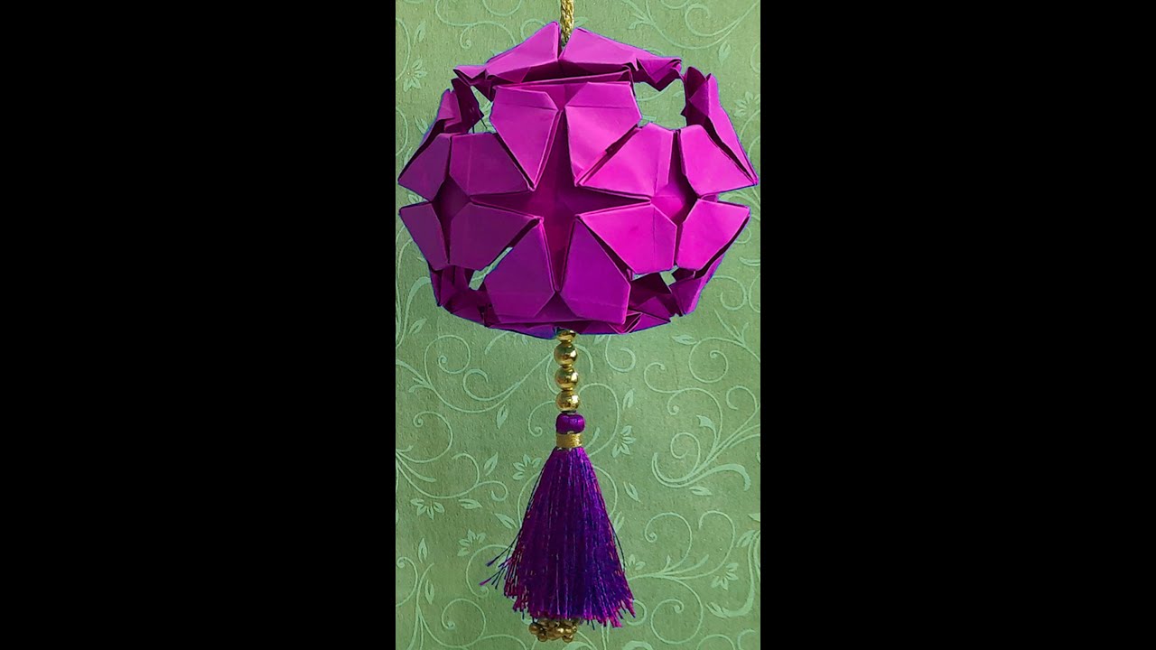 How To Make Paper Lantern | Christmas Decorations | #shorts