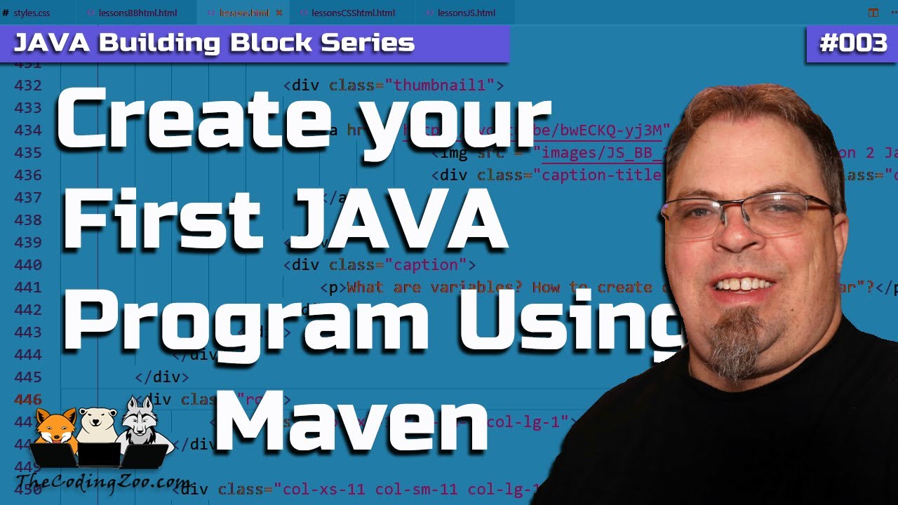 Create Your First Java Program - Using Maven to Build Java Project - Run Your First Java Project