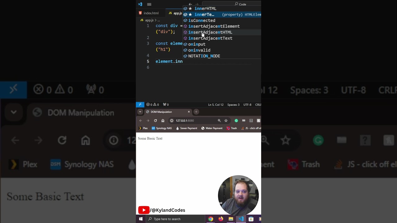 Create New HTML Elements Dynamically Using JavaScript!