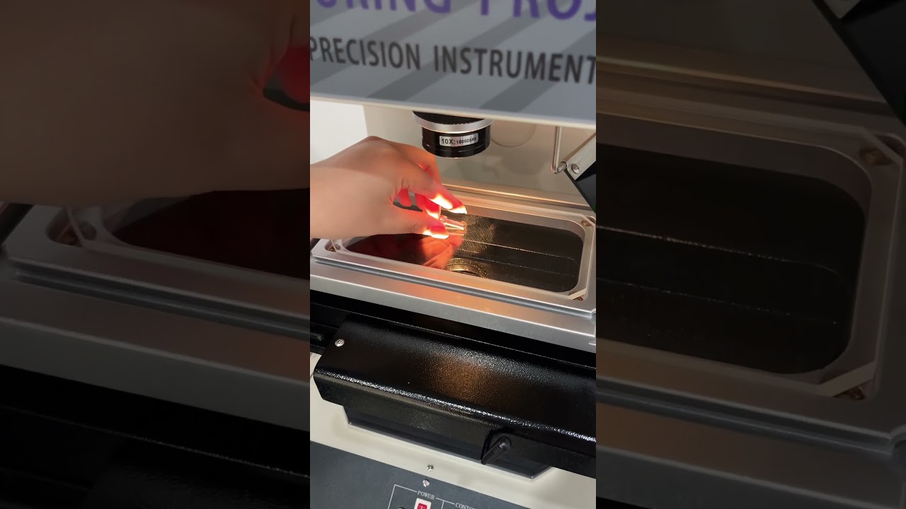 profile projector measure screw