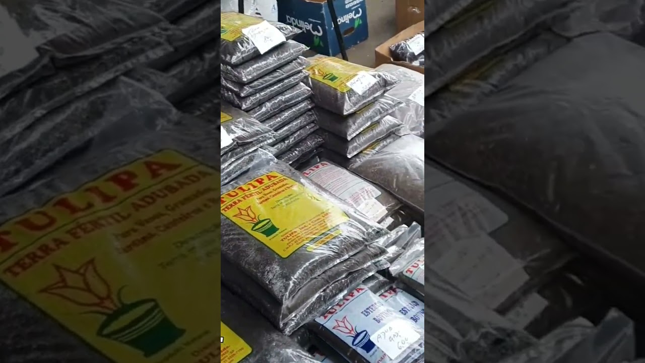 Substrato e adubo no ceasa