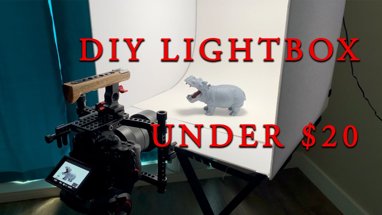 DIY LIGHTBOX FOR PRODUCT PHOTOGRAPHY