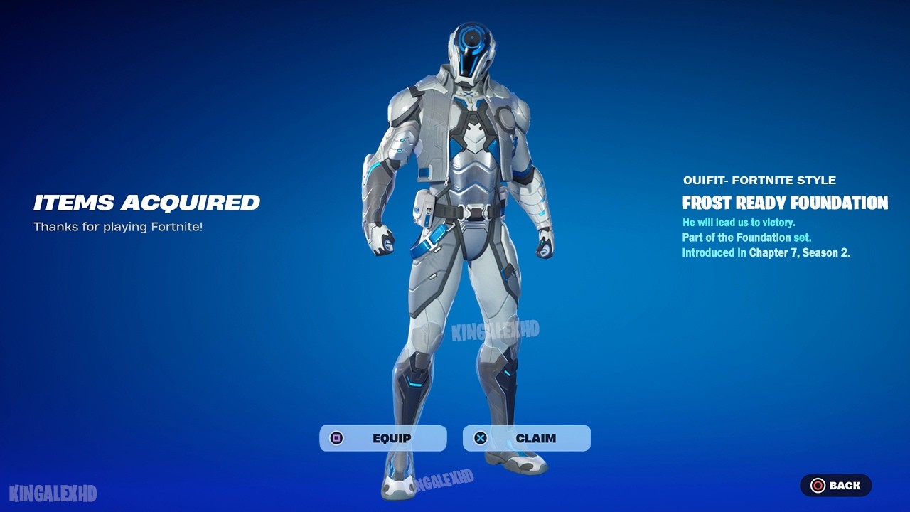 How To Get Frost Ready Foundation Skin NOW FREE In Fortnite (Unlocked LEGO Frost Ready Foundation)