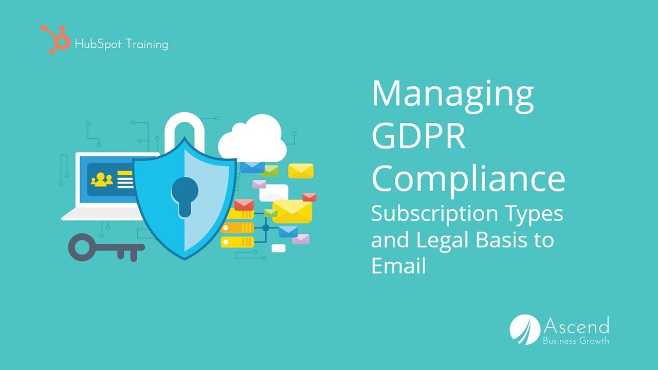 HubSpot Training - Managing GDPR Compliance