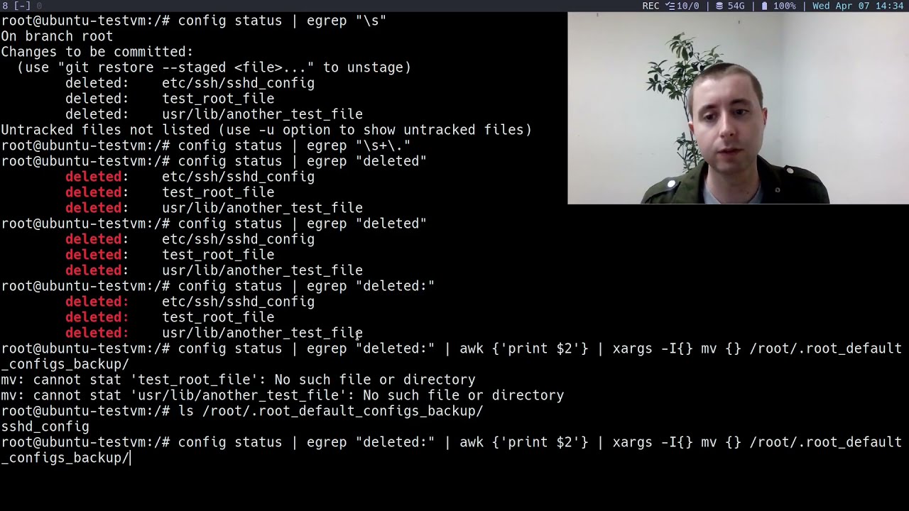 Version Control your Server Configs with a bare Git Repo