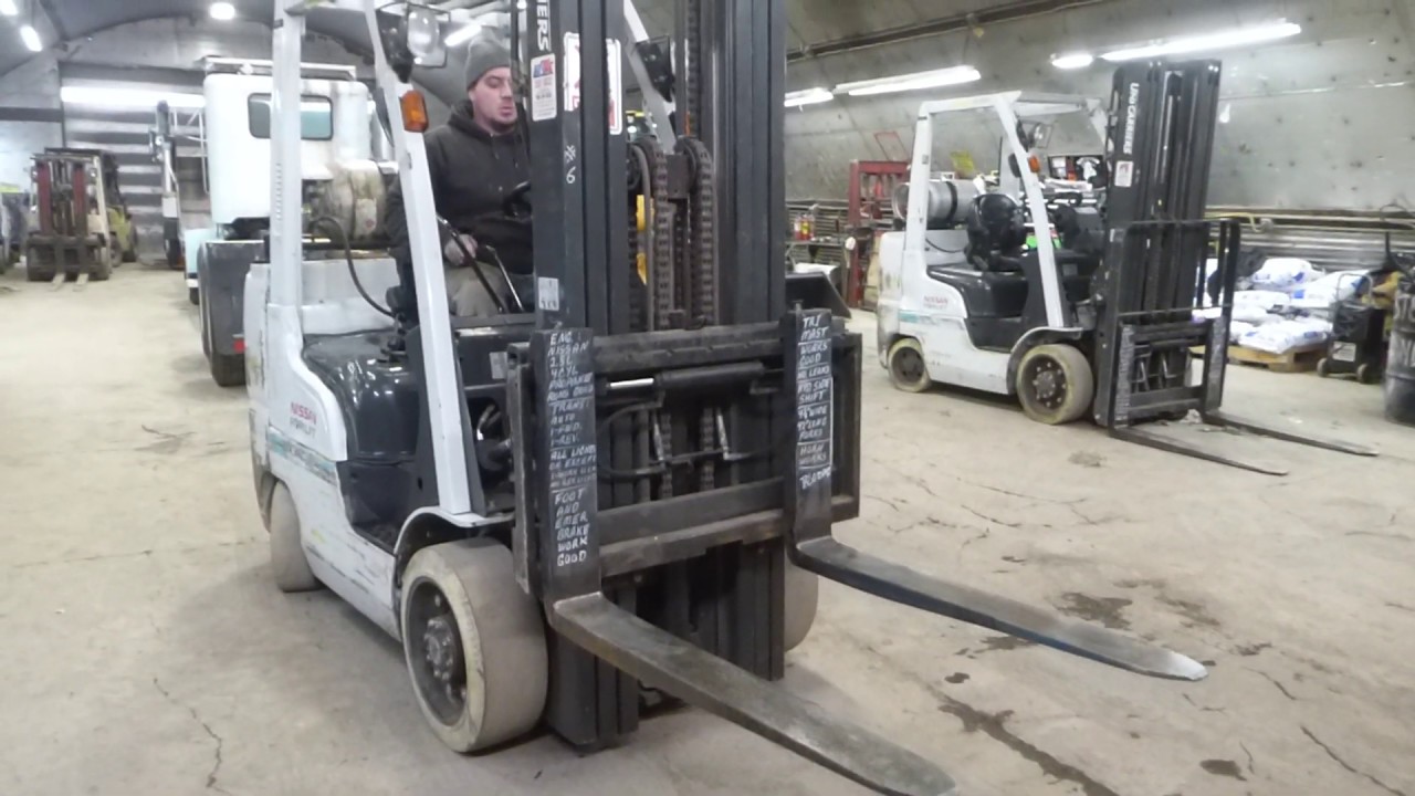 2013 Nissan Unicarriers MCU1F2A30LV Forklift - TRO 0128192