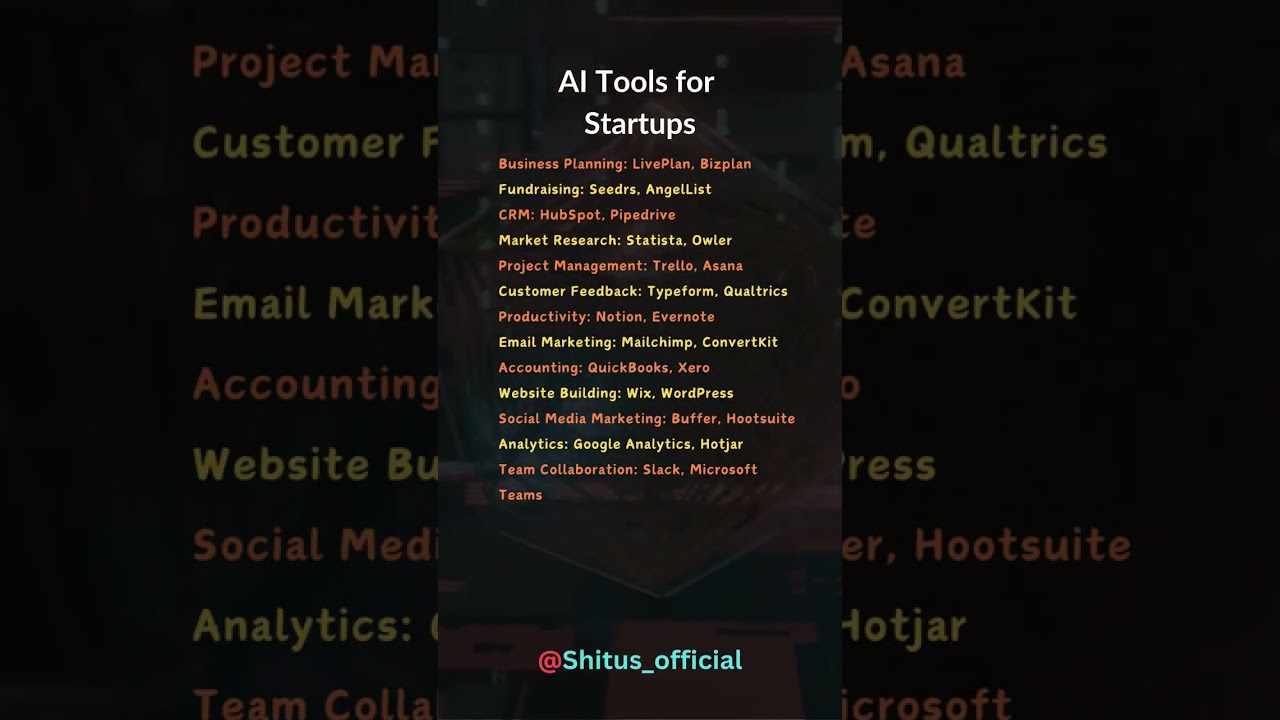 AI Tools for Startups