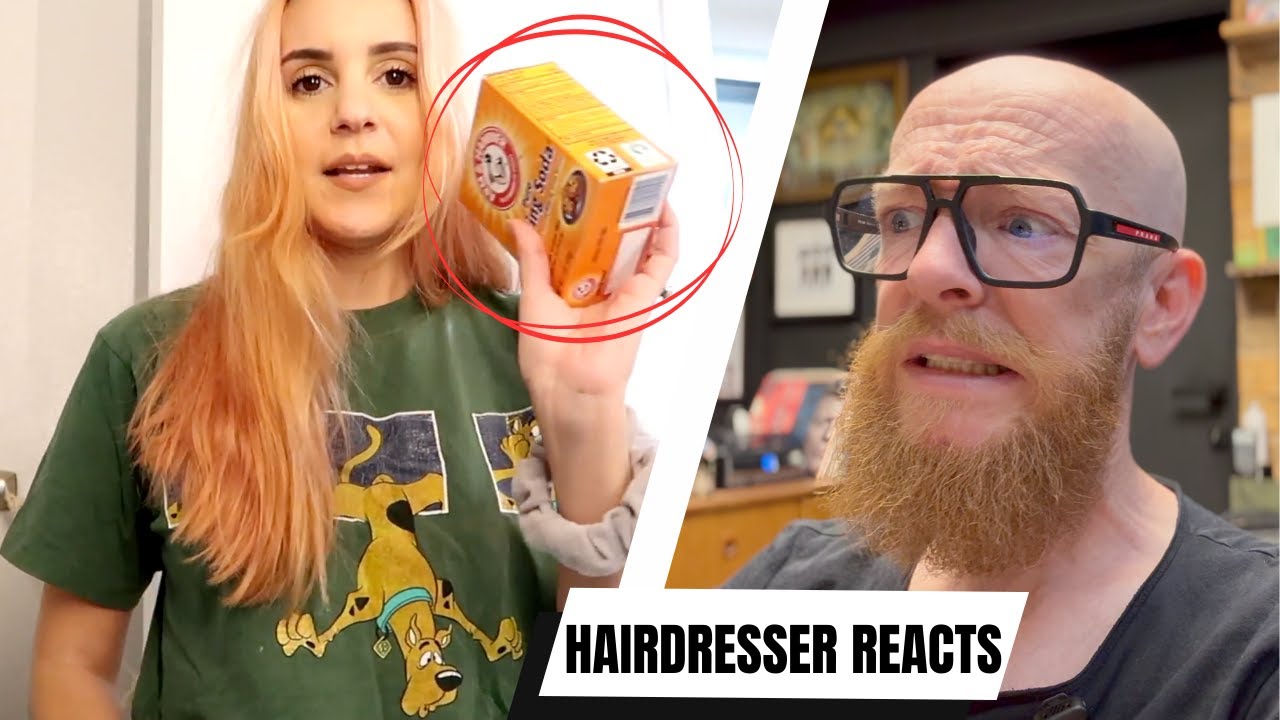 Removing Pink Hair Dye Without Bleach I HAIRDRESSER REACTS