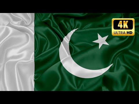 PAKISTAN FLAG | FLAG OF PAKISTAN | WAVING PAKISTAN FLAG | 1 HOURS (4K UHD)
