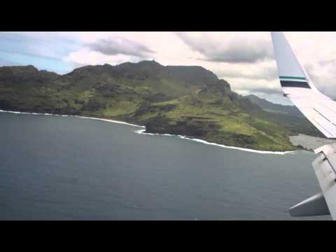 Landing Lihue International Airport Kauai