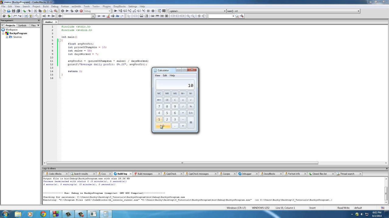 C Programming Tutorial - 16 - Typecasting