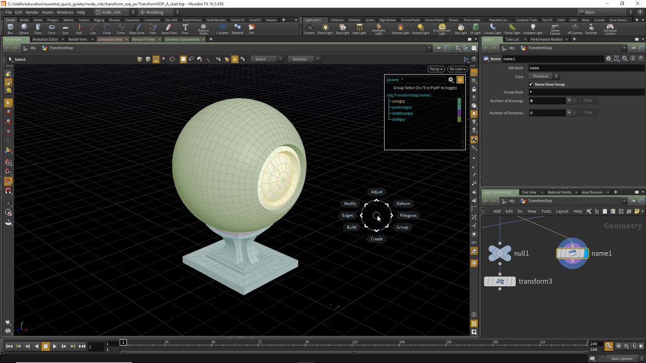 Transform SOP | Node Reference