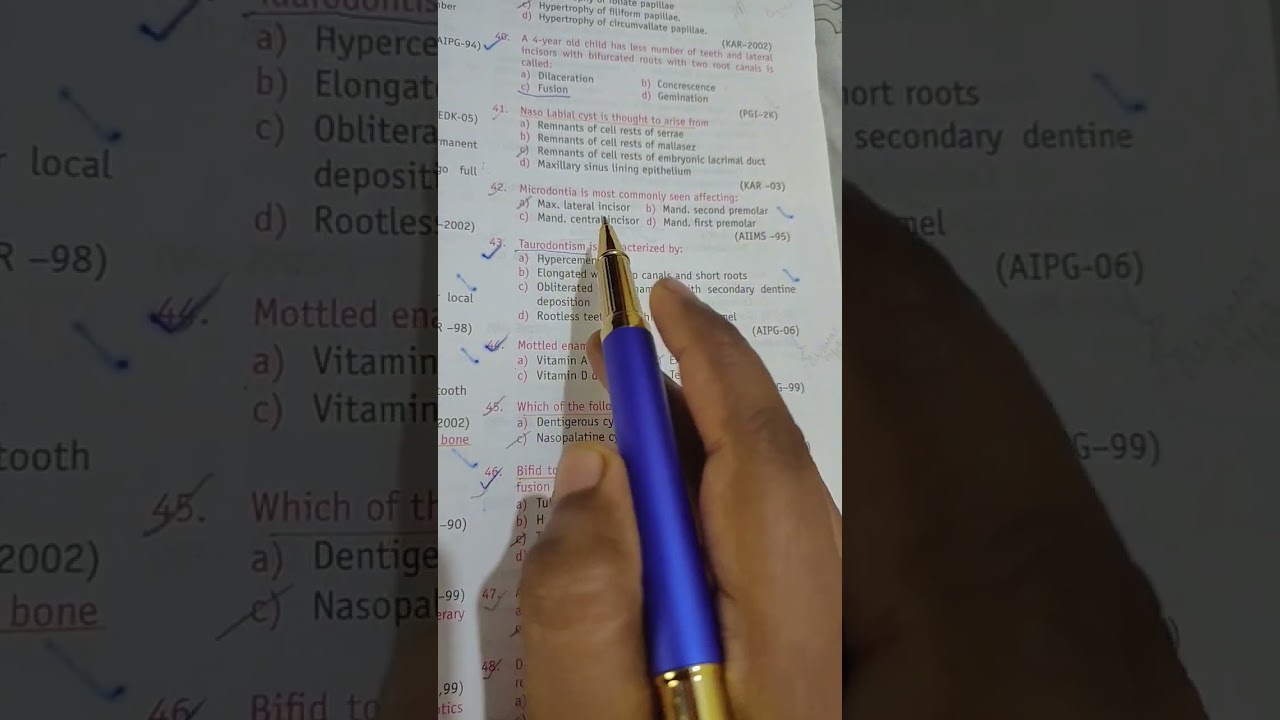 NEET MDS Preparation /Dental MCQs #dental #dentist #neetmds #mds