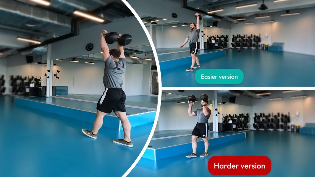 Double Weighted Overhead Carry Cheap Workouts