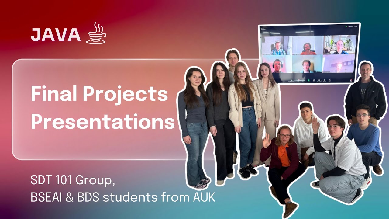 Lecture 9. Final Projects | OOP and Data Structures with Java | 2025