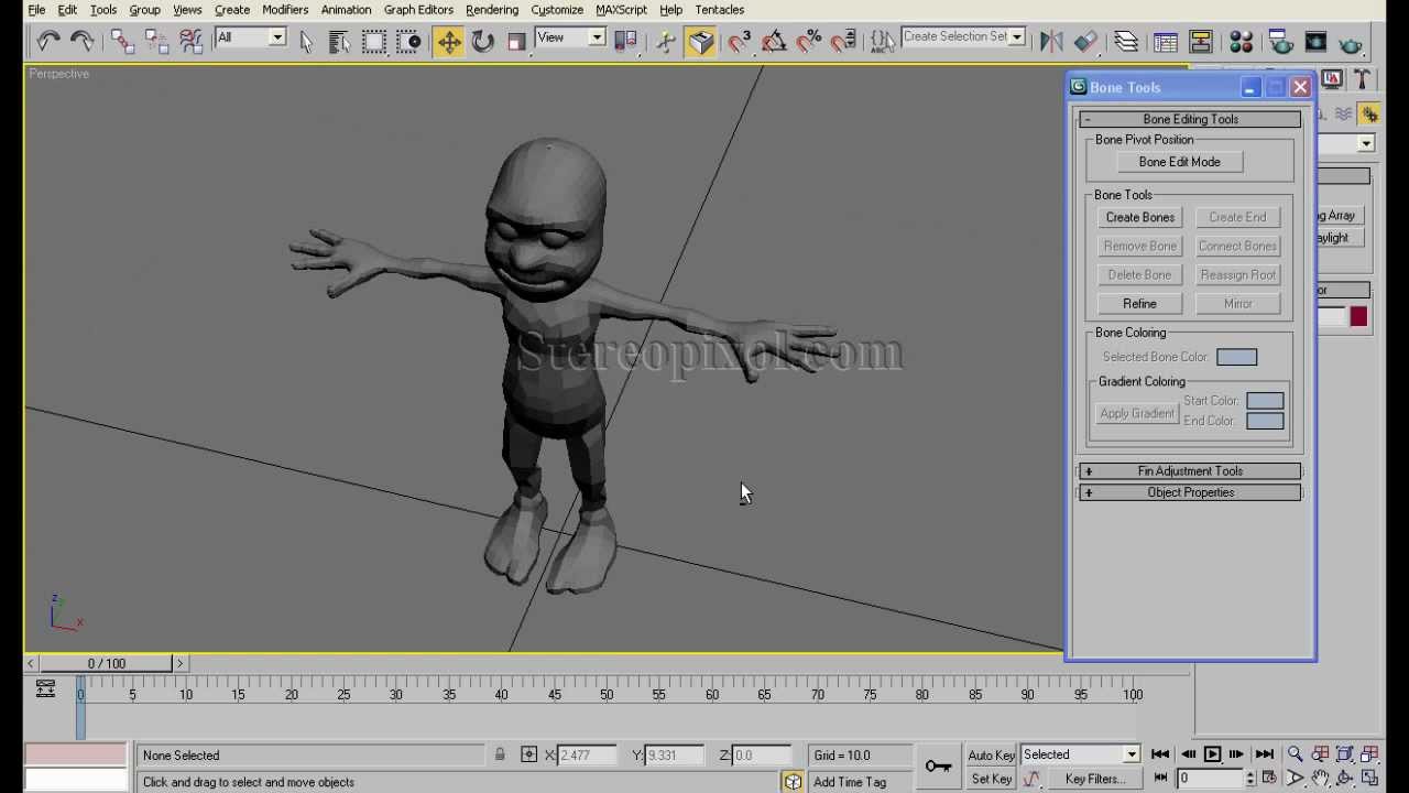 Rigging in Autodesk 3Ds Max - Chapter02