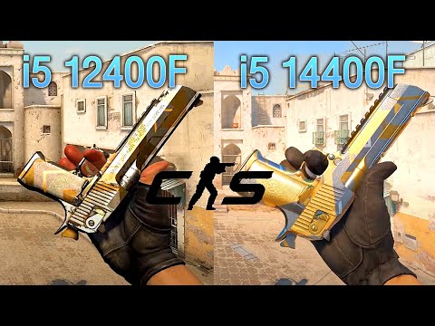 CS2 - i5 12400F vs i5 14400F - RTX 4060 Ti - March 2025