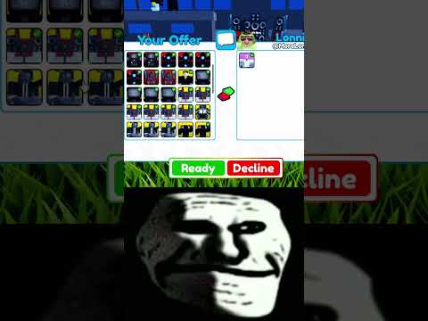 When You Offer For An Engineer In Toilet Tower Defence! ???? #shorts #roblox #trollface