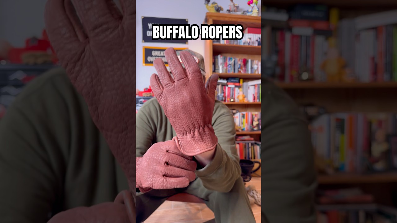 Made to LAST! Buffalo Leather Gloves #workwear #gloves #outdoorsgear
