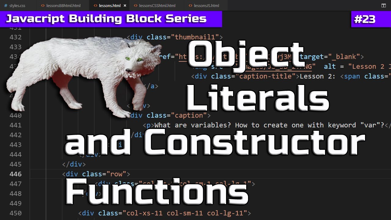 Object Literals vs Constructor Function in Javscript