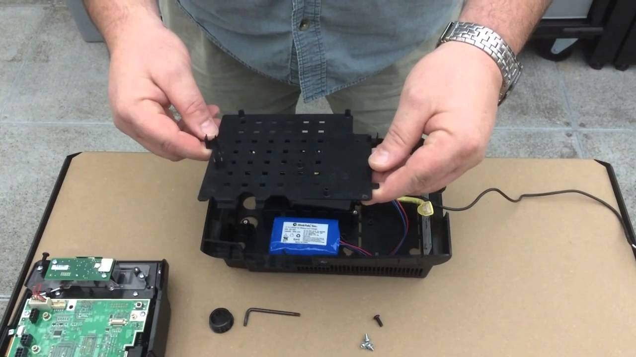 Kronos InTouch Clock Assembly