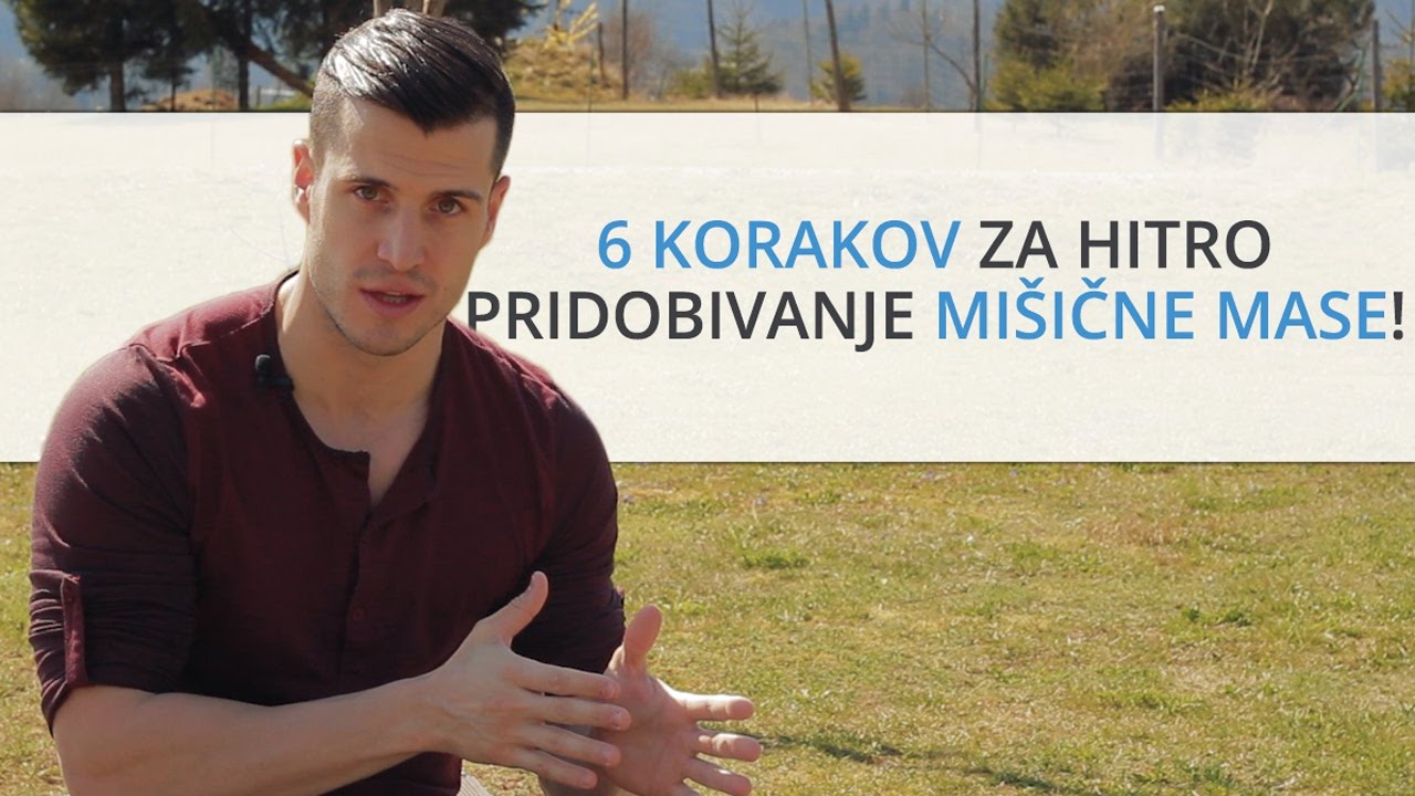 6 korakov za hitro pridobivanje mišične mase (brez dodatkov)