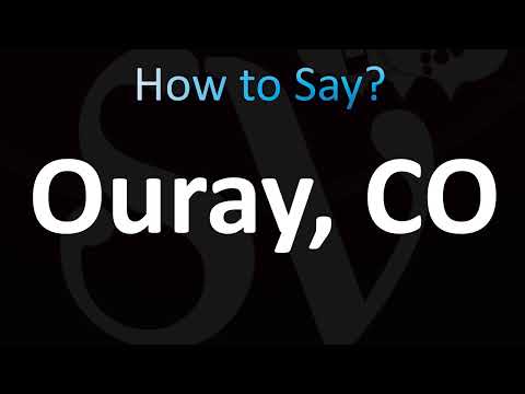 How to Pronounce ''Ouray'', Colorado (CORRECTLY!)