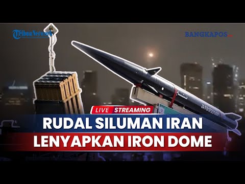 Tel Aviv Jadi Kota Mati, Iron Dome Bobol Tak Bisa Deteksi Rudal Canggih Iran