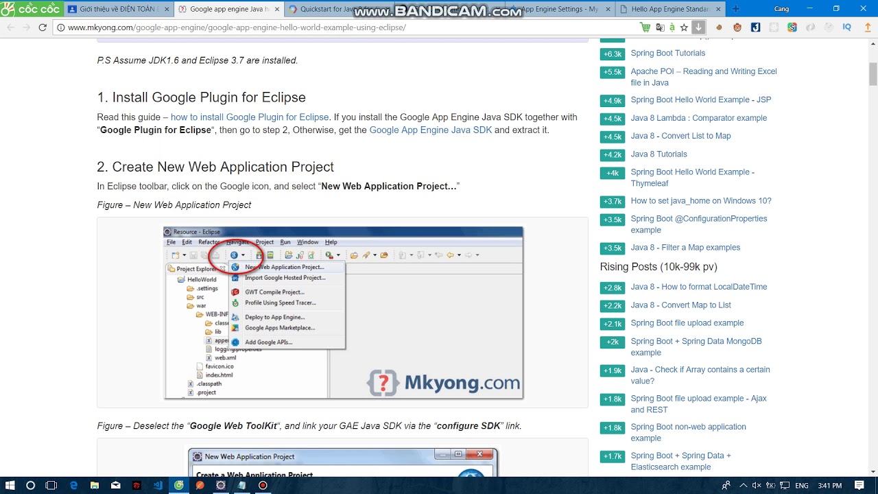 Quickstart for Java 8 for App Engine