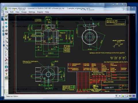 DWG to DXF (DXF to DWG) Converter - Guthrie dwgConvert