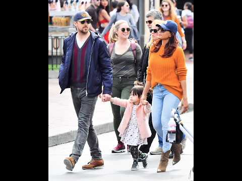 Eva Mendes and Ryan Gosling With Their 2 Children #shorts