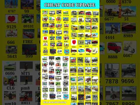 Indian Bikes Driving 3D || All NEW CHEATS CODES #shorts #short