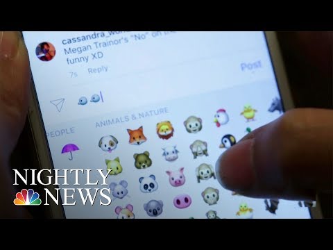 A Look At The Emoji, Everyone’s Favorite Way To Text | NBC Nightly News