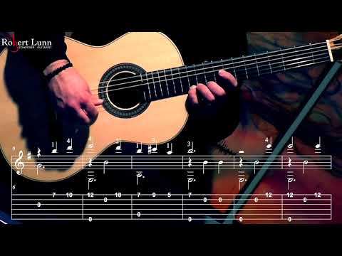 SCARBOROUGH FAIR - Easy Arrangement - Includes Sheet Music/Tab - Classical Guitar