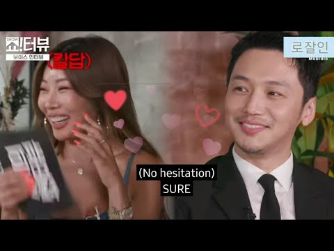 When Jessi met her Ideal Type 💕- Sangyeob was not the only one 🤭