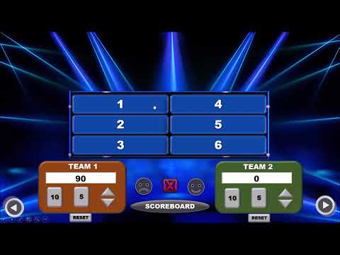 Family Feud PowerPoint Free Template - Game Show PowerPoint Template