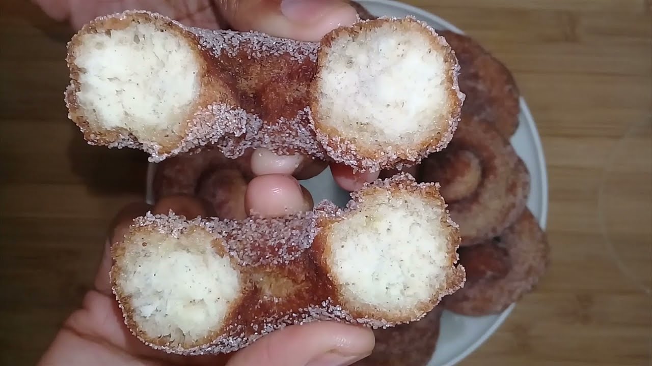 Easy Banana Donuts No Yeast || Banana Bread Donuts