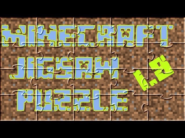 Jigsaw Puzzle [1.8] Minecraft Map