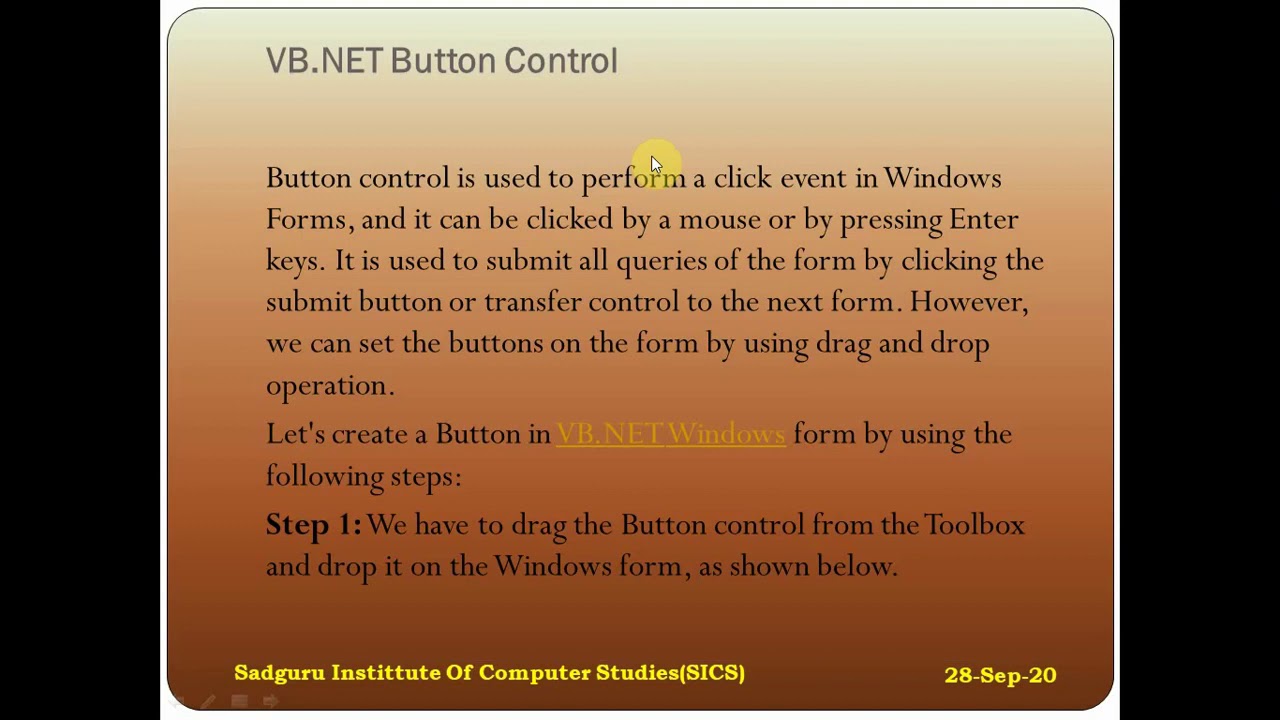 VB NET Form Controls in hindi