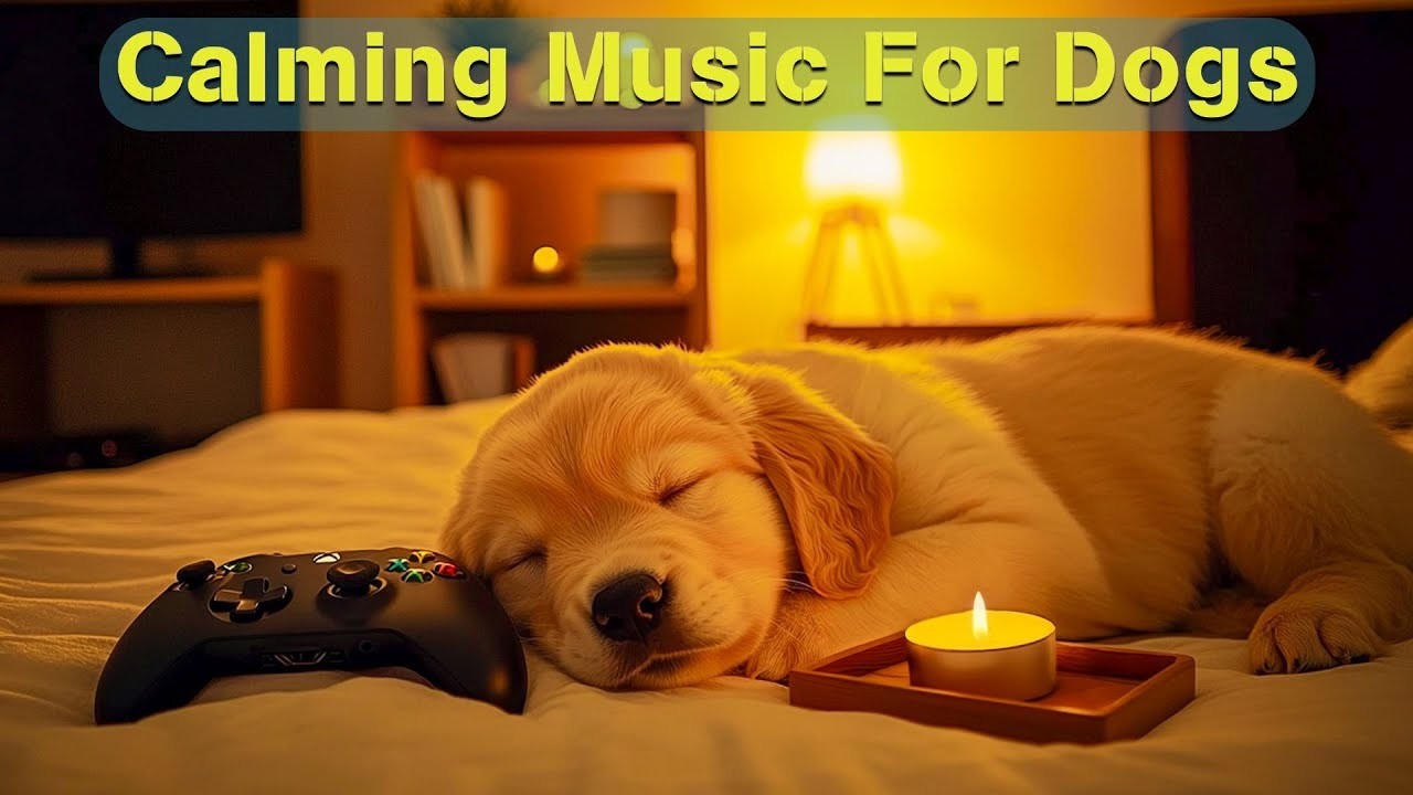 12 Hours Of Dog Calming Music 🎶 Relaxing Music for Dogs To Sleep 🐶 Dog Soothing Music for Anxiety