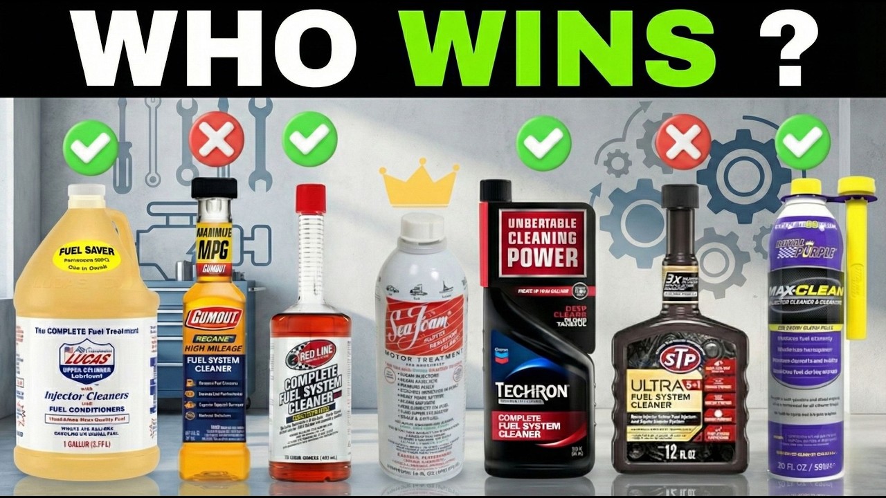 ✅ 7 Best Fuel Injector Cleaners [2026] 🚗 Don't Buy One Before Watching This!
