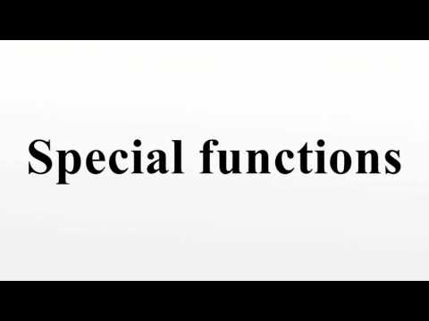 Special functions