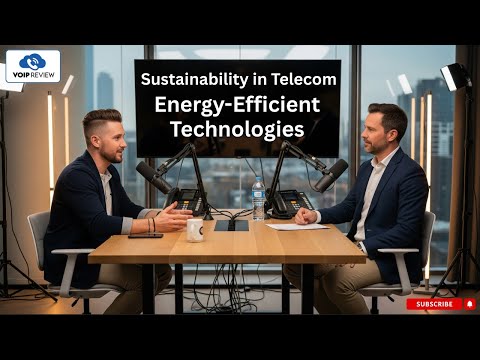 Green Telecom Revolution: Energy-Efficient Tech Shaping Our Future! 🌍⚡ | (VoIP Review Podcast)