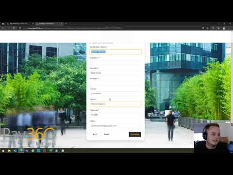 Pay360 SCP (Secure Card Portal) Integration, for eCommerce Payment