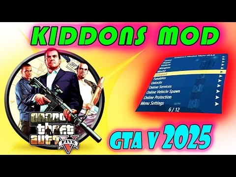 📢 GTA 5 Mod Menu [2025] | Kiddions Hack Menu [Legit Free] | BEST GTA V Cheat Menu [Download] 🤔