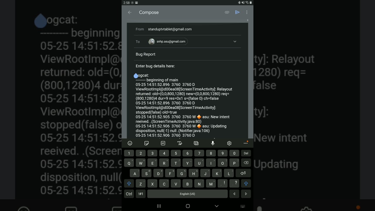 How to Send a Bug Report