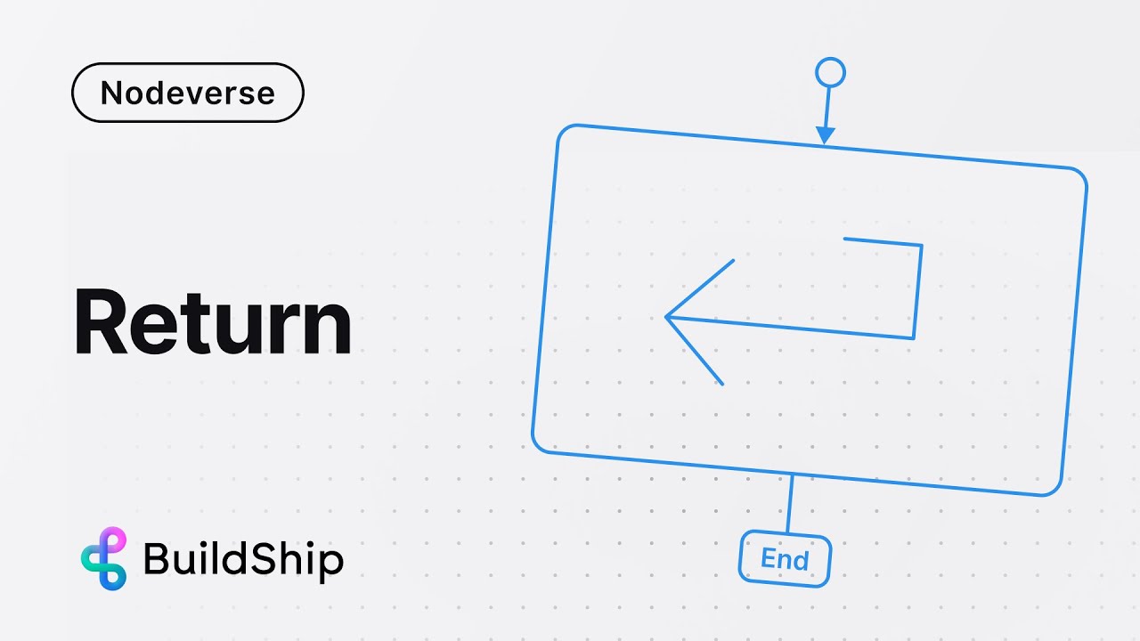 Return Node | BuildShip No Code Backend and API Builder Nodeverse